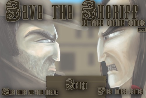 Save the Sheriff - Cool Math Games 4 Kids