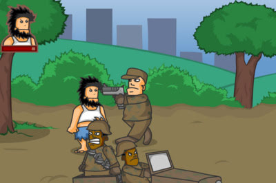 Hobo 4 Total war - Cool Math Games 4 Kids